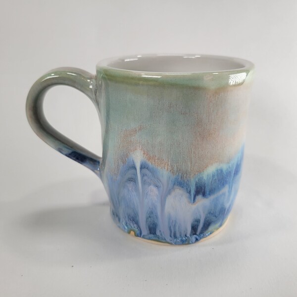Blue Coffee Mug - Etsy