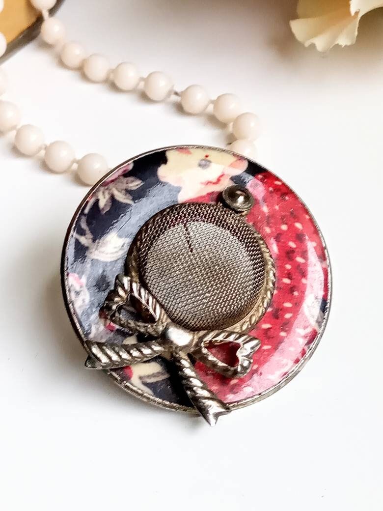 70s vintage hat brooch //Vintage 1970's hat brooch