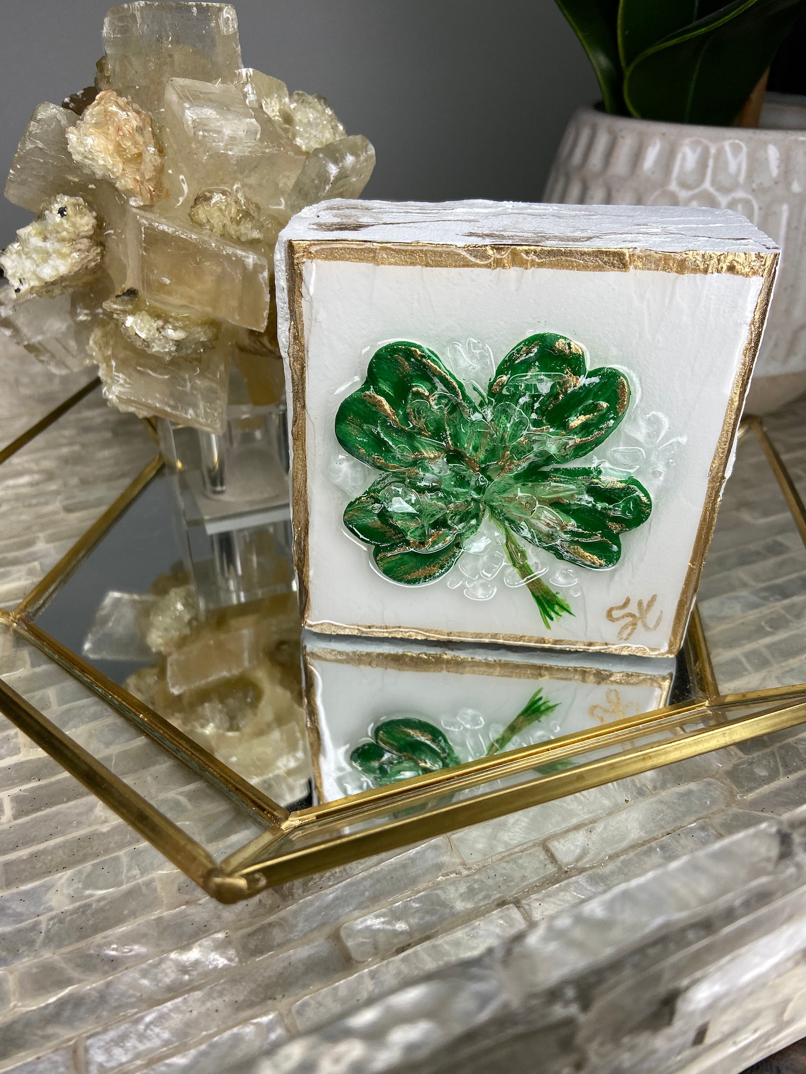 Good Luck Lucky Four Leaf Clover St. Patricks Day Clover - Etsy