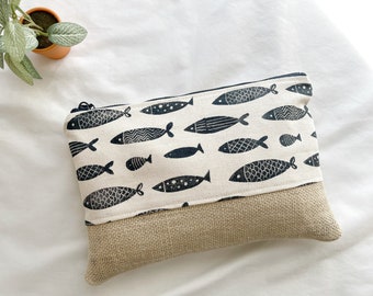 Fish Block Print - Etsy