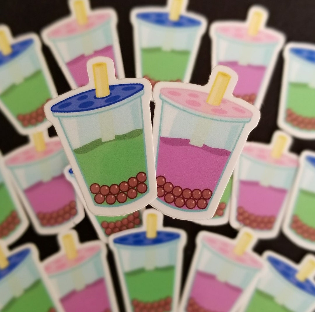 Bubble Tea Sticker | Japanese Boba Tea Sticker | for Laptops, Gaming ...