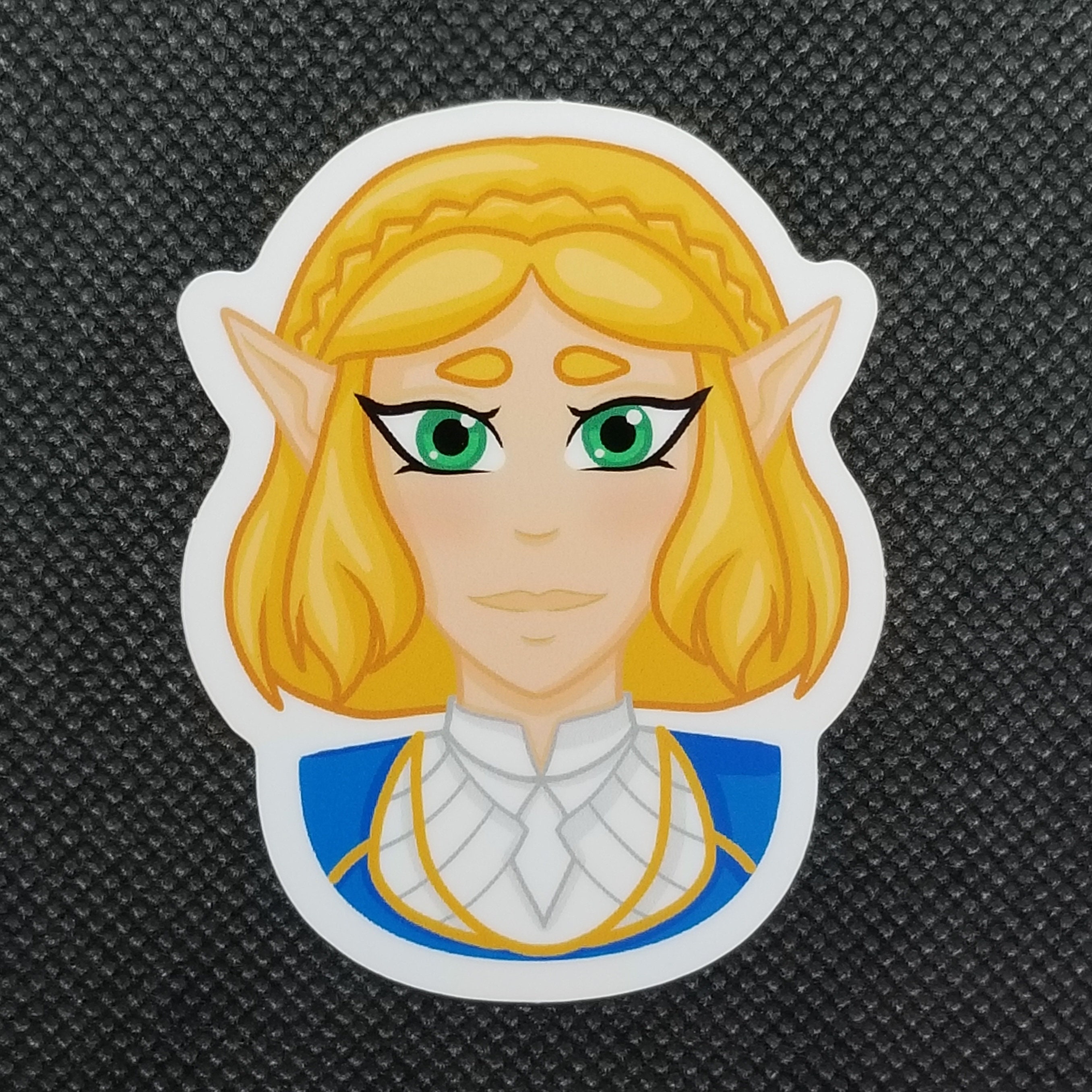 BOTW Zelda and Link Stickers Legend of Zelda for Laptops | Etsy