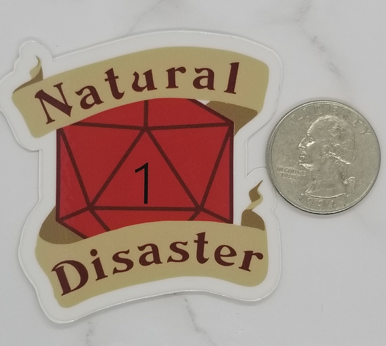 Critical Fail Roll Dice Stickers Dungeons and Dragons | Etsy