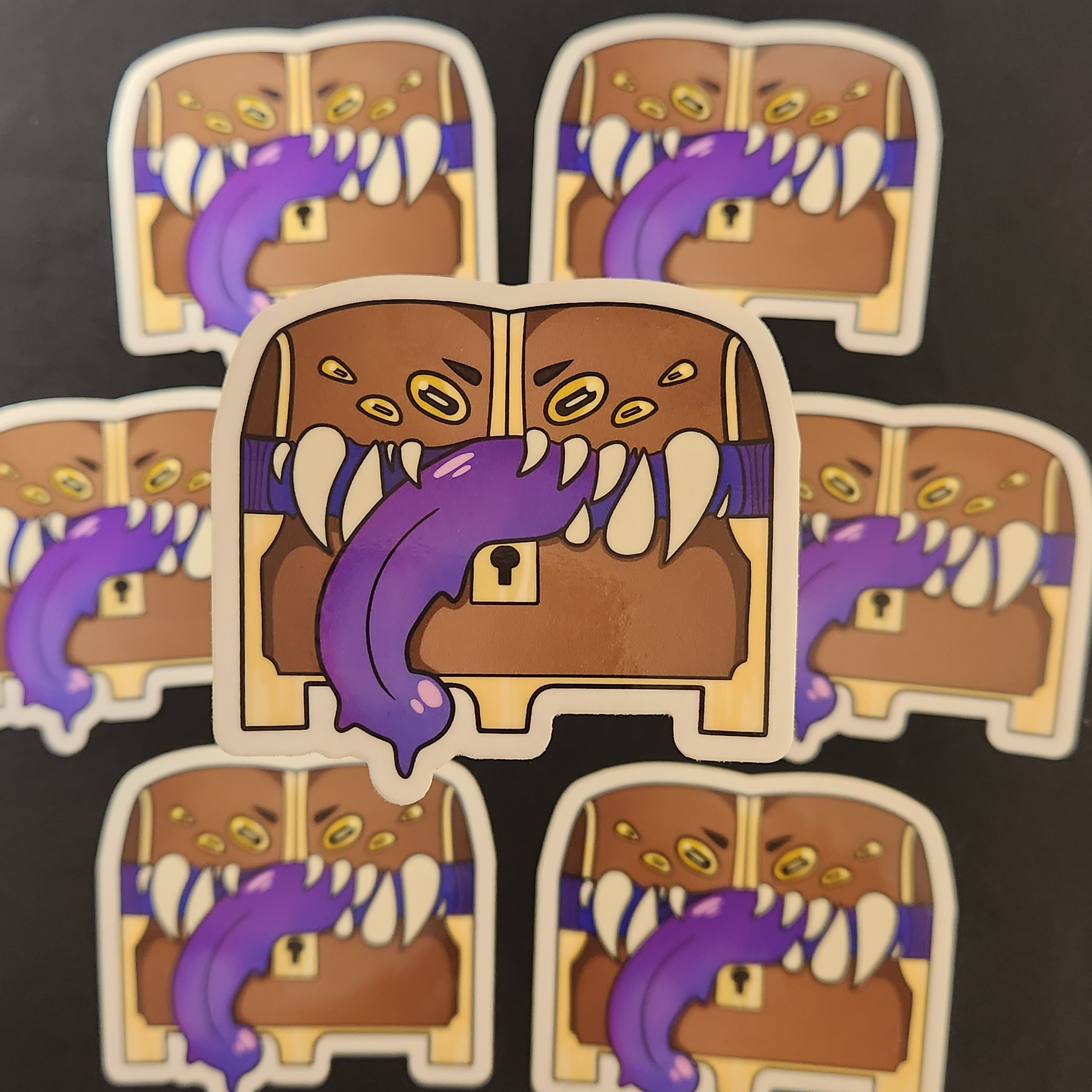 Mimic Sticker | Dungeons and Dragons Sticker | for Tabletop Gamers ...
