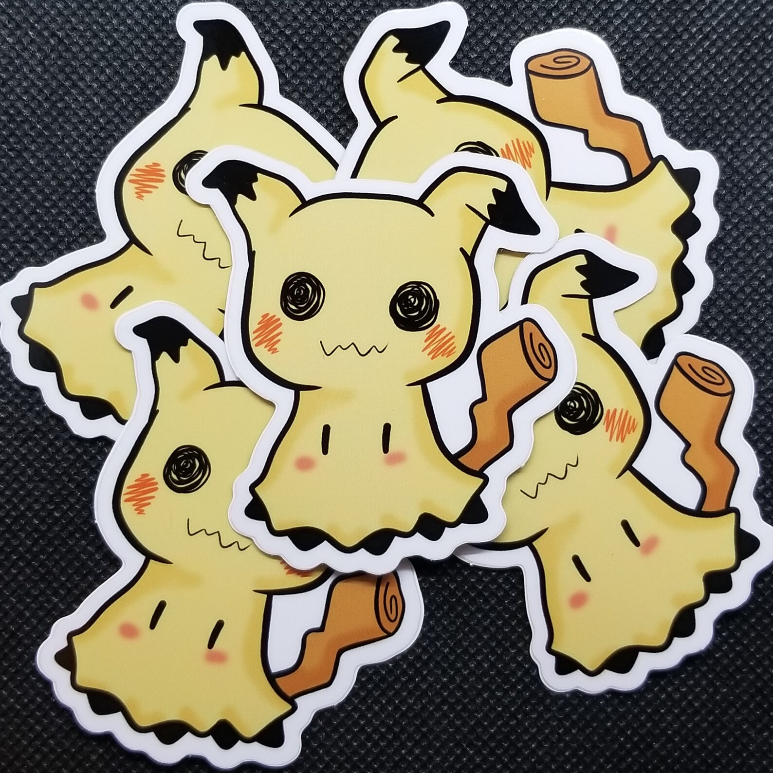 Mimikyu Sticker Pokemon Sticker for Laptops Gaming | Etsy