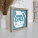 Coffee Bar Sign Coffee Pot Head Sign Coffee Decor Framed Wood Sign ...