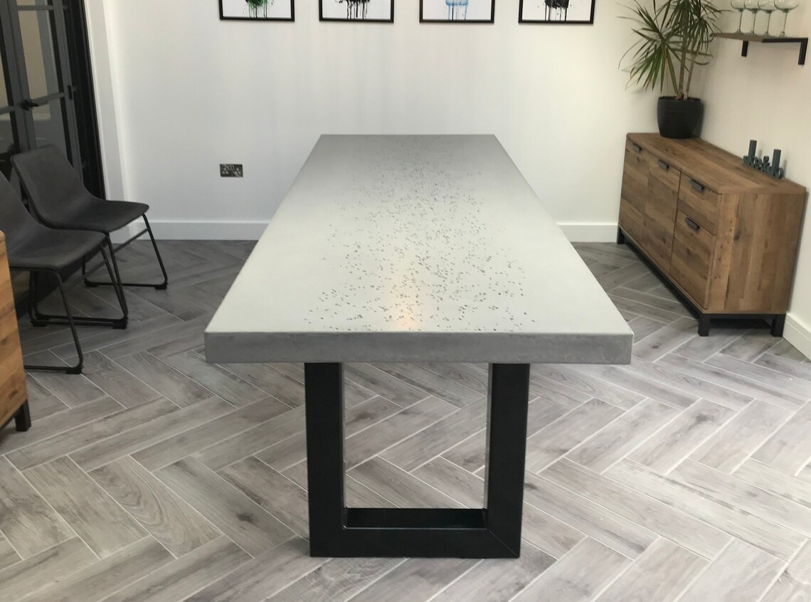 Concrete Conference Table Concrete Desk Conference Table - Etsy UK