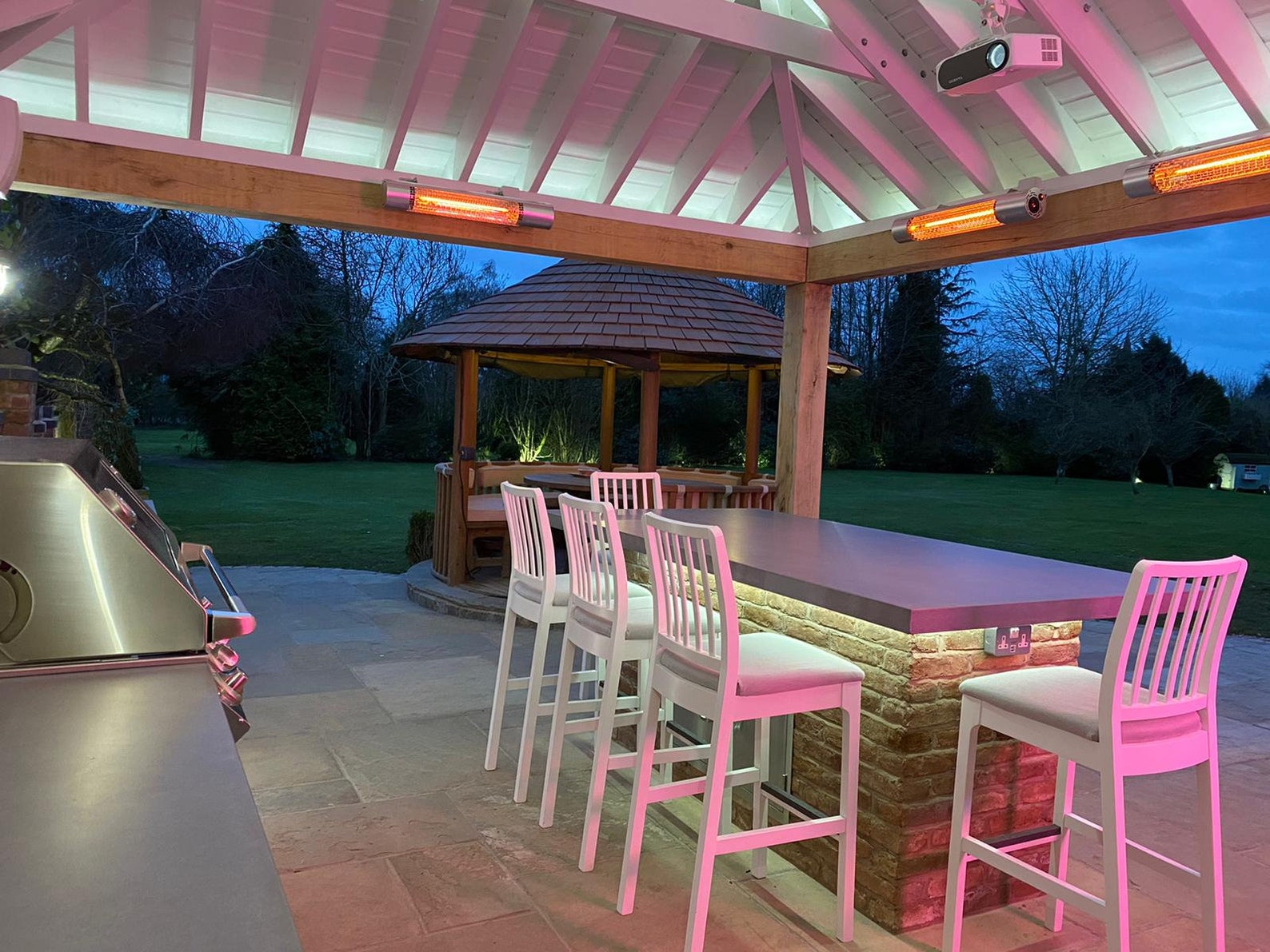 Concrete BBQ Worktop - Garden Worktop - Outdoor Kitchen - Grey Worktop ...