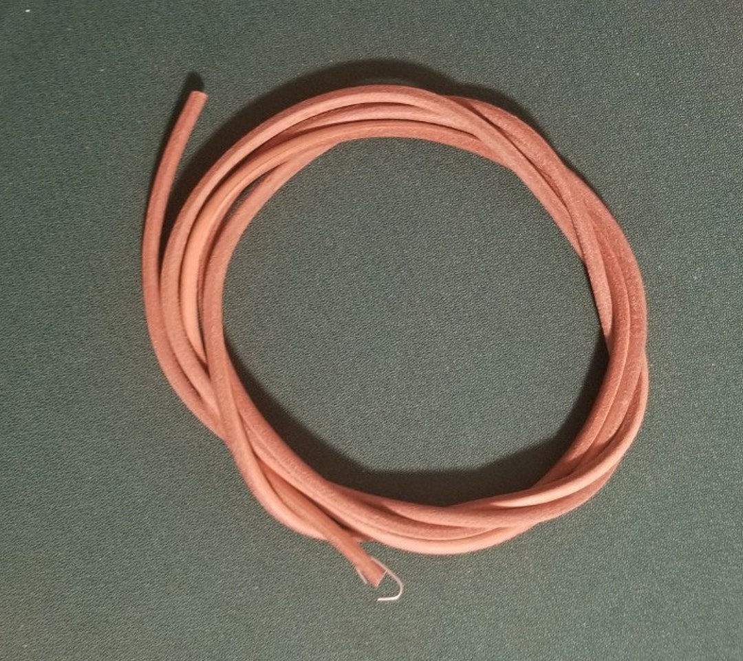 New Leather Treadle Sewing Machine Belt With Metal Attachment Hook 72 ...