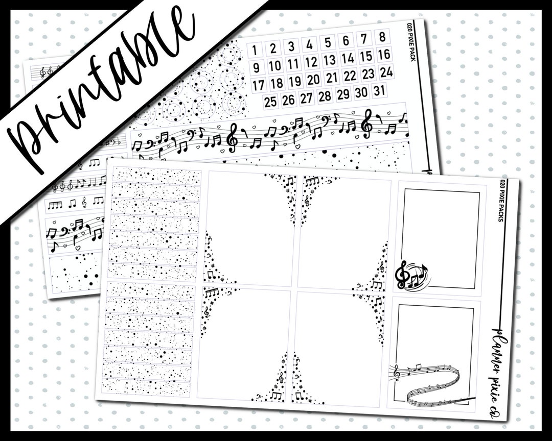 Foil Ready, Foil Bundle, Pixie Pack, Printable , Cut Line Files ...