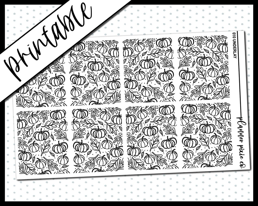 Printable Stickers, Foil Ready, Printable , Digital Planner Stickers ...