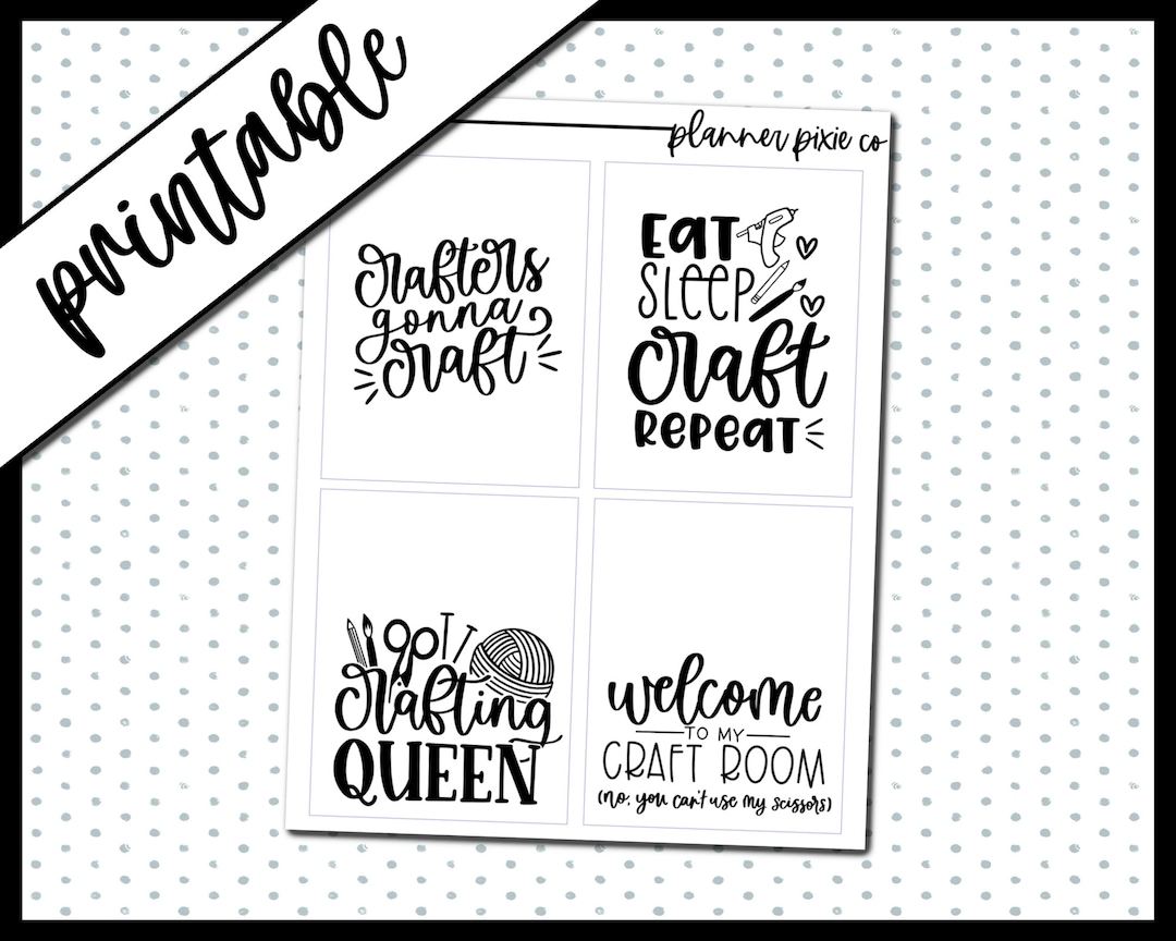 Foil Ready, Printable Stickers, Overlays, Digital Planner Stickers ...