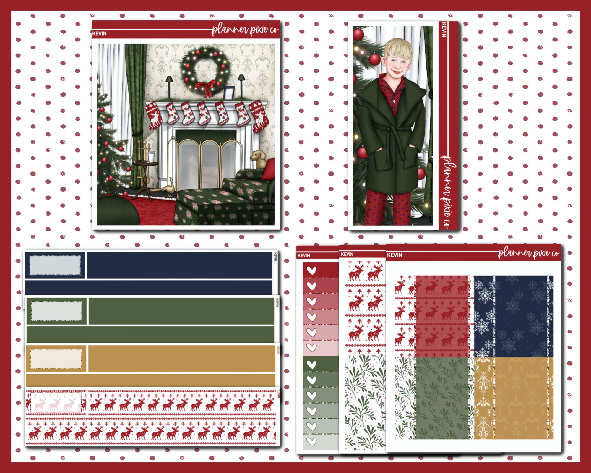 Printable Weekly Kit // Printable // Cut Line Files // Instant Download ...