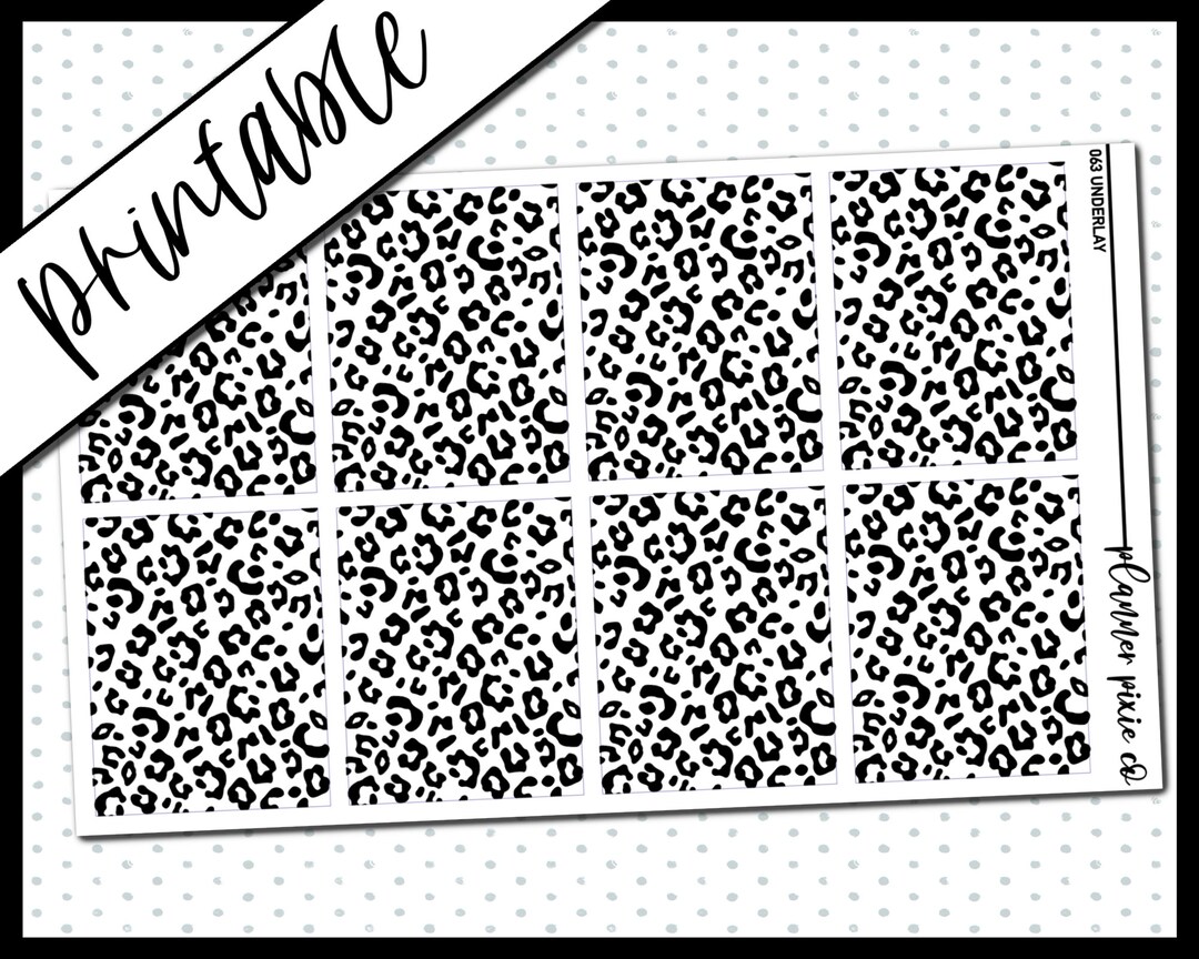 Printable Stickers, Foil Ready, Printable , Digital Planner Stickers ...