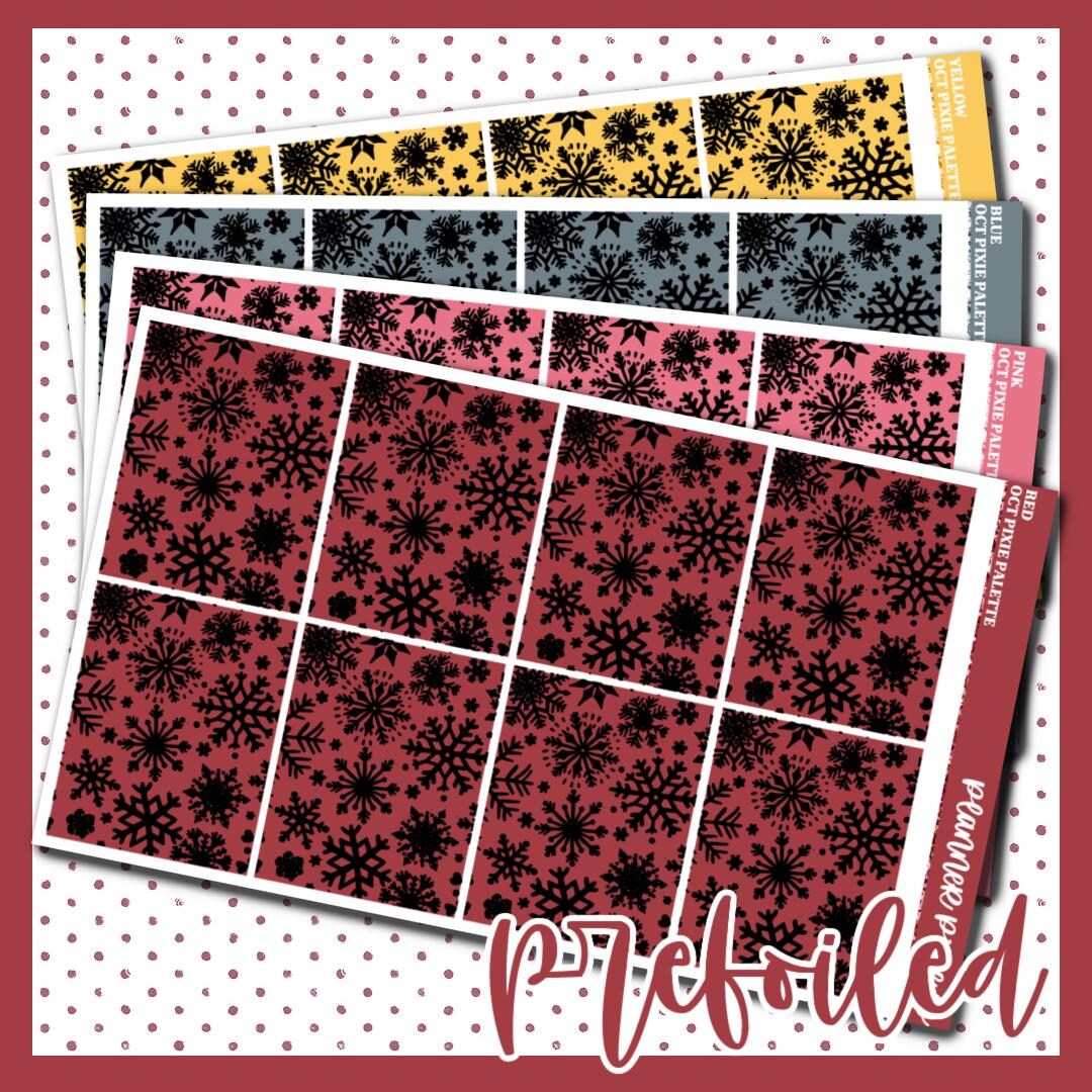 PREFOILED October Pixie Palette of the Month, Underlays - Etsy