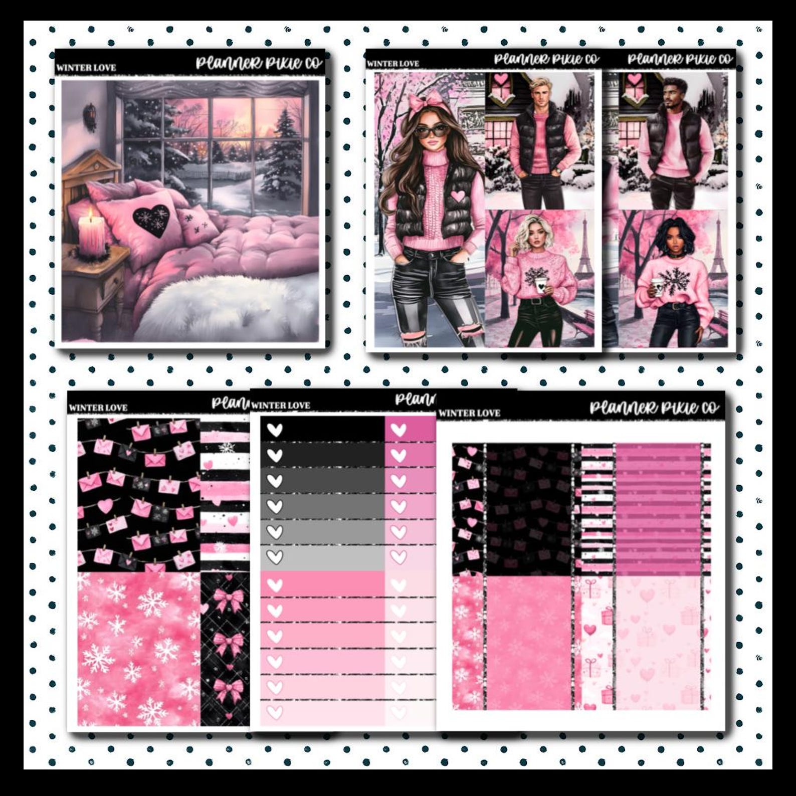 Printable Weekly Kit // Printable // Cut Line Files // Instant Download ...