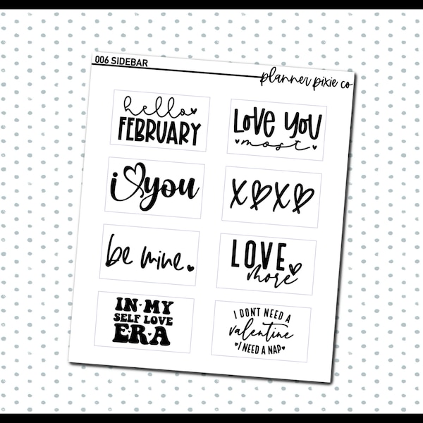 February Headers - Etsy