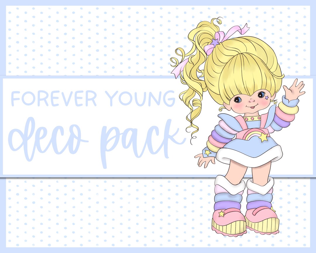 Deco Sticker Pack for forever Young - Etsy