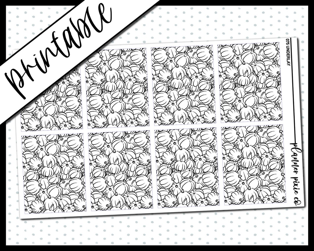 Printable Stickers, Foil Ready, Printable , Digital Planner Stickers ...