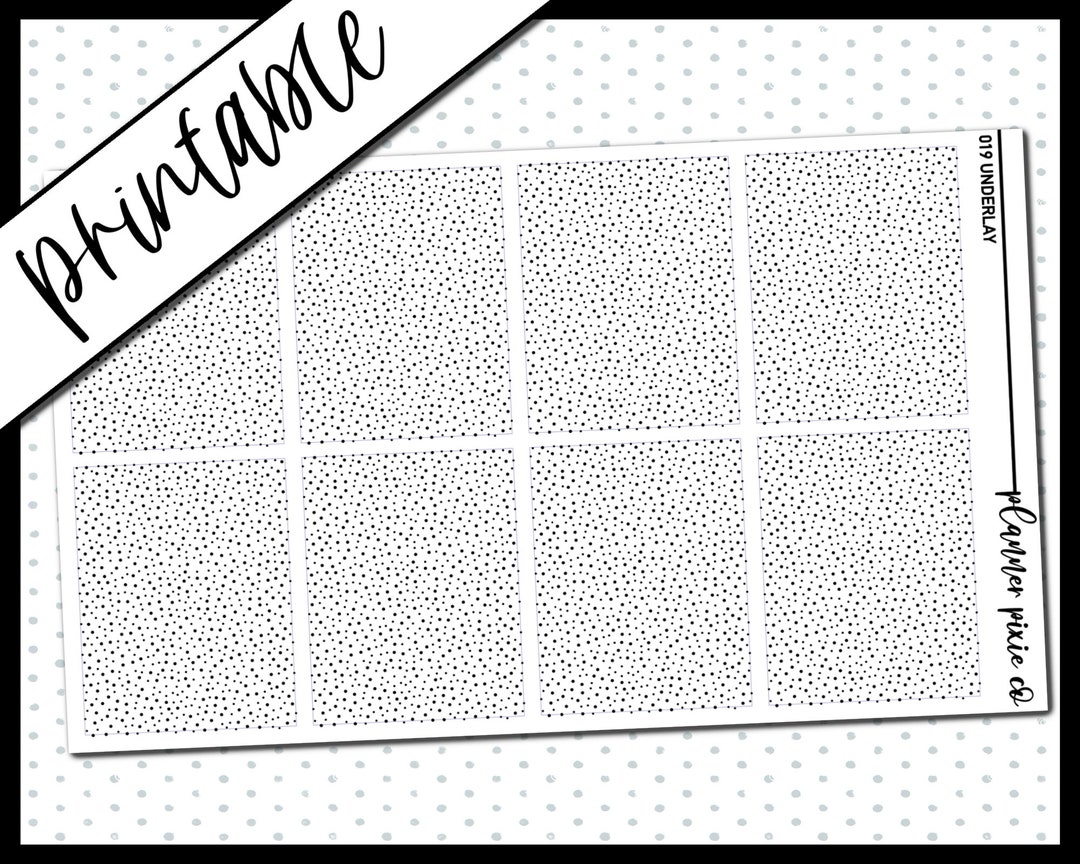 Printable Stickers, Foil Ready, Printable , Digital Planner Stickers ...