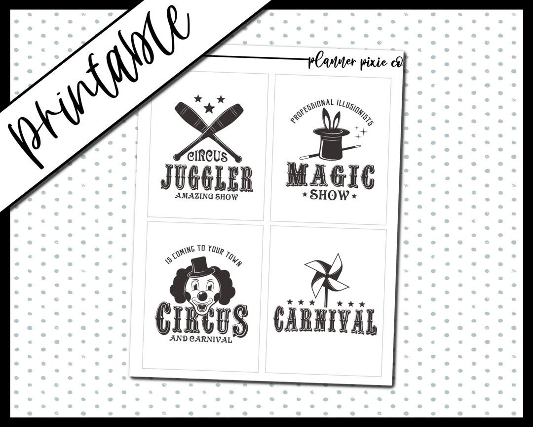 Foil Ready, Printable Stickers, Overlays, Digital Planner Stickers ...