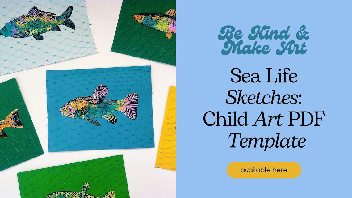 Ocean Animals Watercolor Art Kit | Bingo Dauber Painting for Kids ...