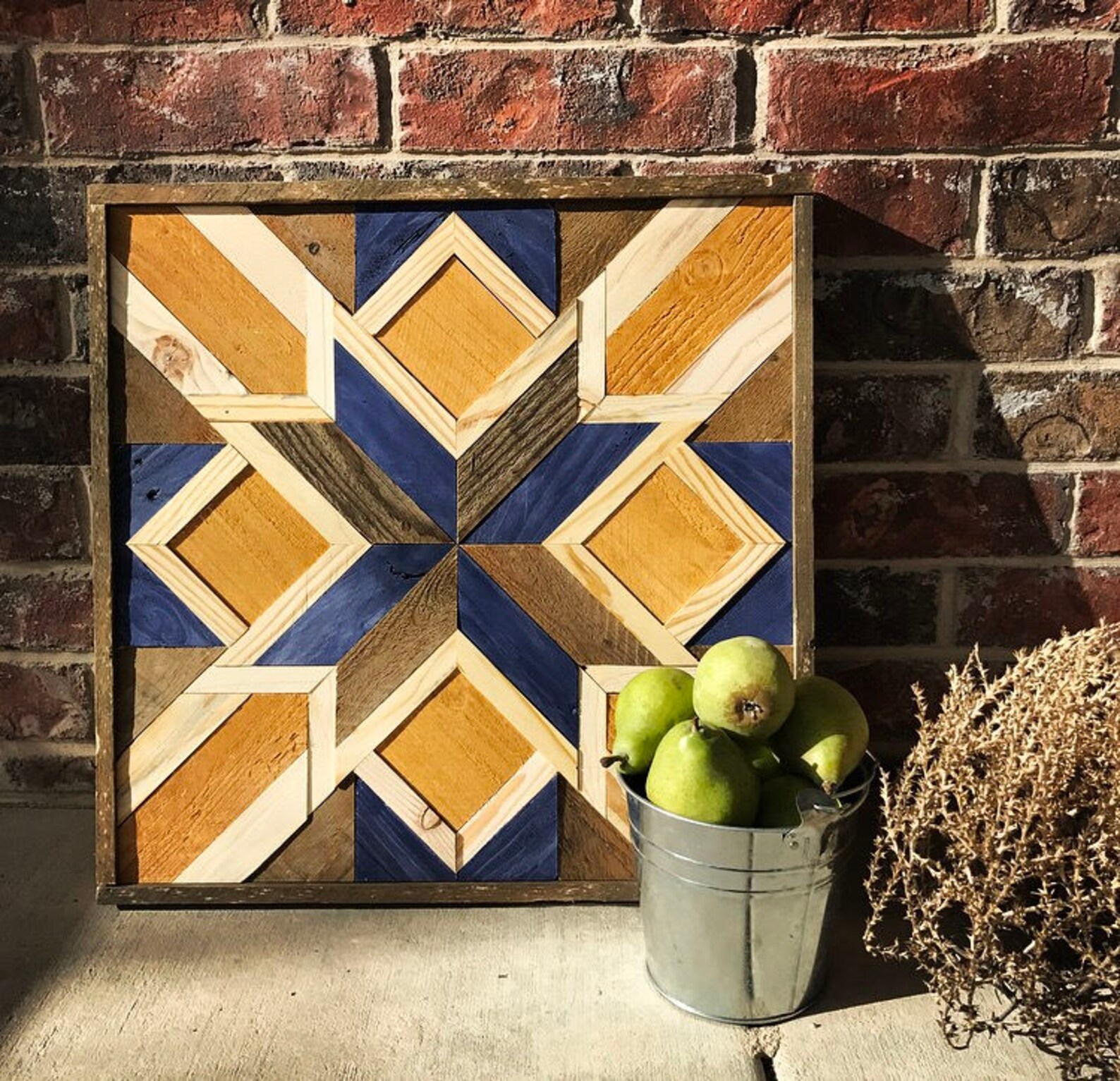 Reclaimed Wood Barn Quilt Square - Etsy