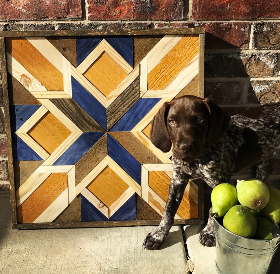 Reclaimed Wood Barn Quilt Square - Etsy