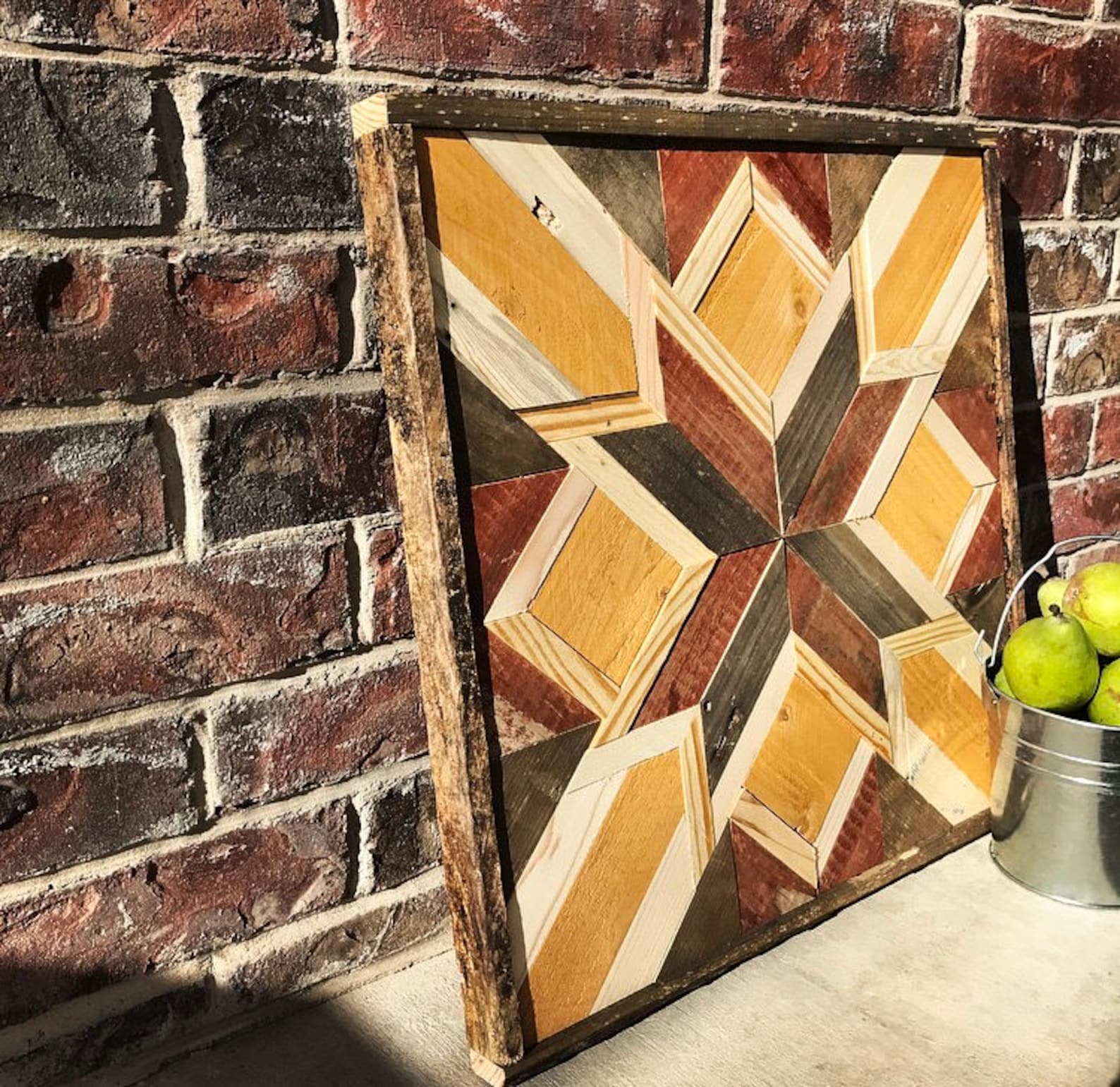 Reclaimed Wood Barn Quilt Square - Etsy