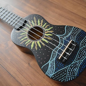 Light on the Ocean Hand Painted Soprano Ukulele - Etsy