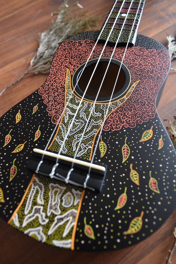 Tree of Light Hand Painted Soprano Ukulele | Etsy