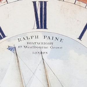 Vintage Timeworks 13 Ralph Paine Boatwright London Ship Quartz Wall ...