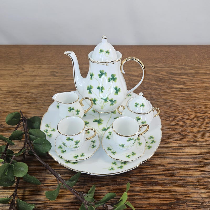 Porcelain Tea Set - Etsy