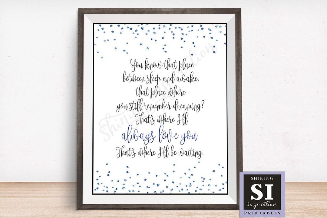 Peter Pan Quote, I'll Always Love You Quote, Hook Quote, Place Between ...