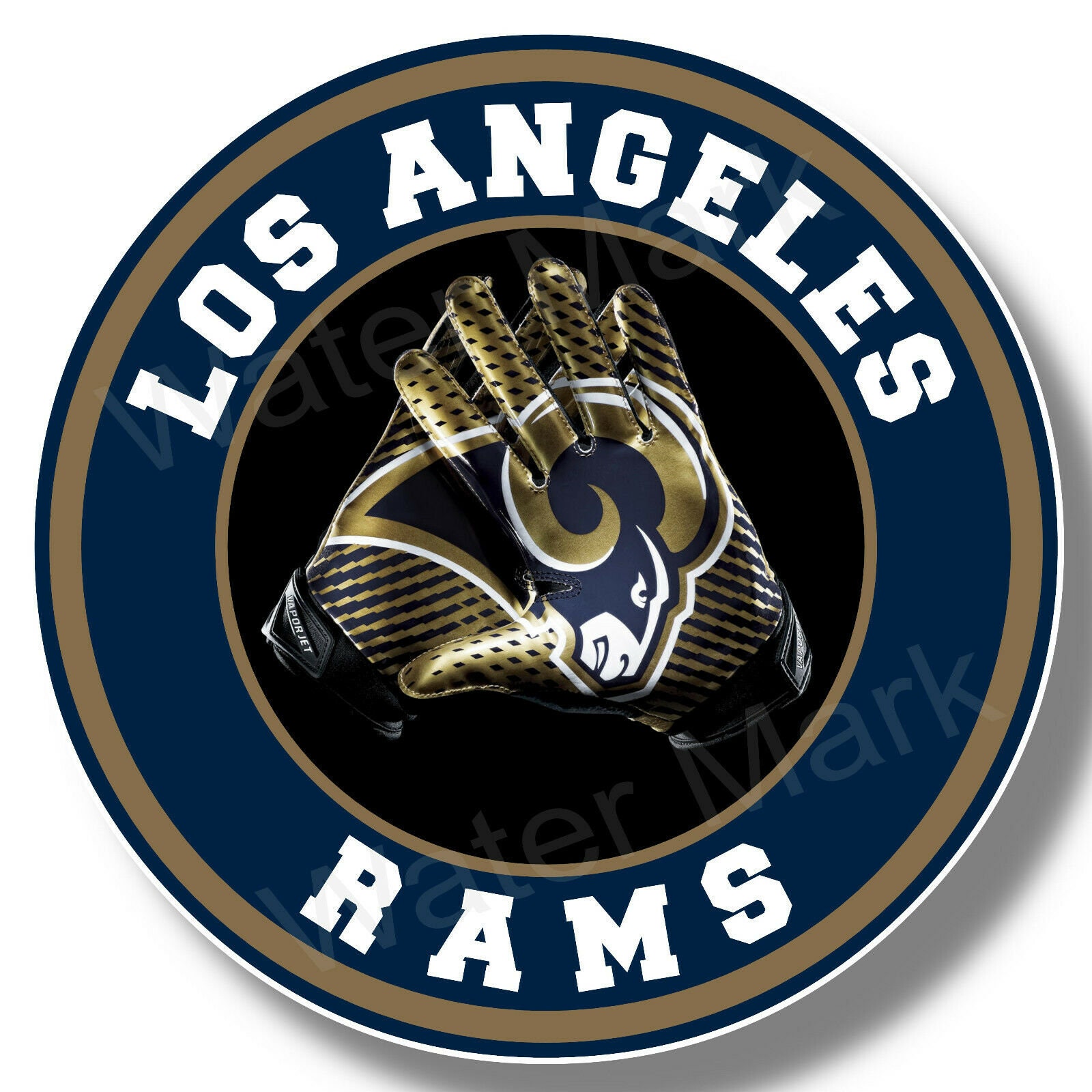 Los Angeles Rams Vinyl Sticker Decal 11 Different Size Car | Etsy