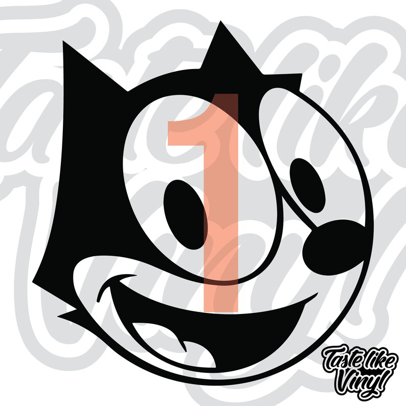 Custom Felix the Cat Decal | Etsy