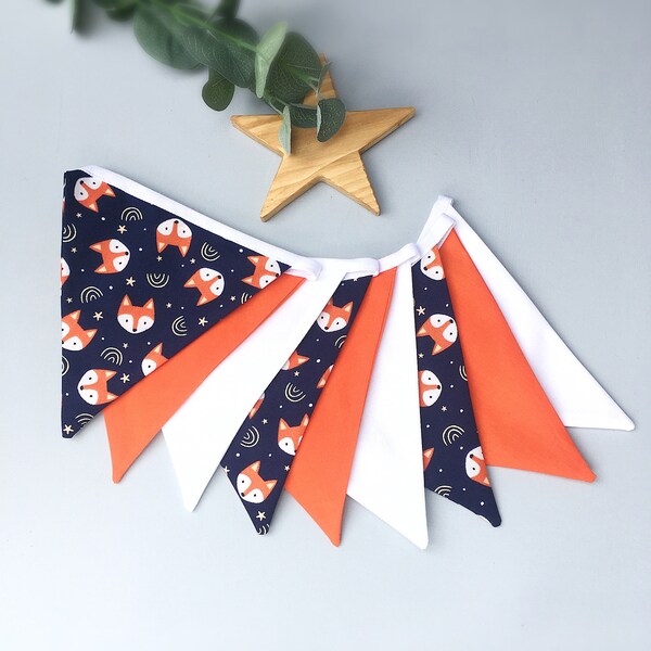Fox Bunting - Etsy UK