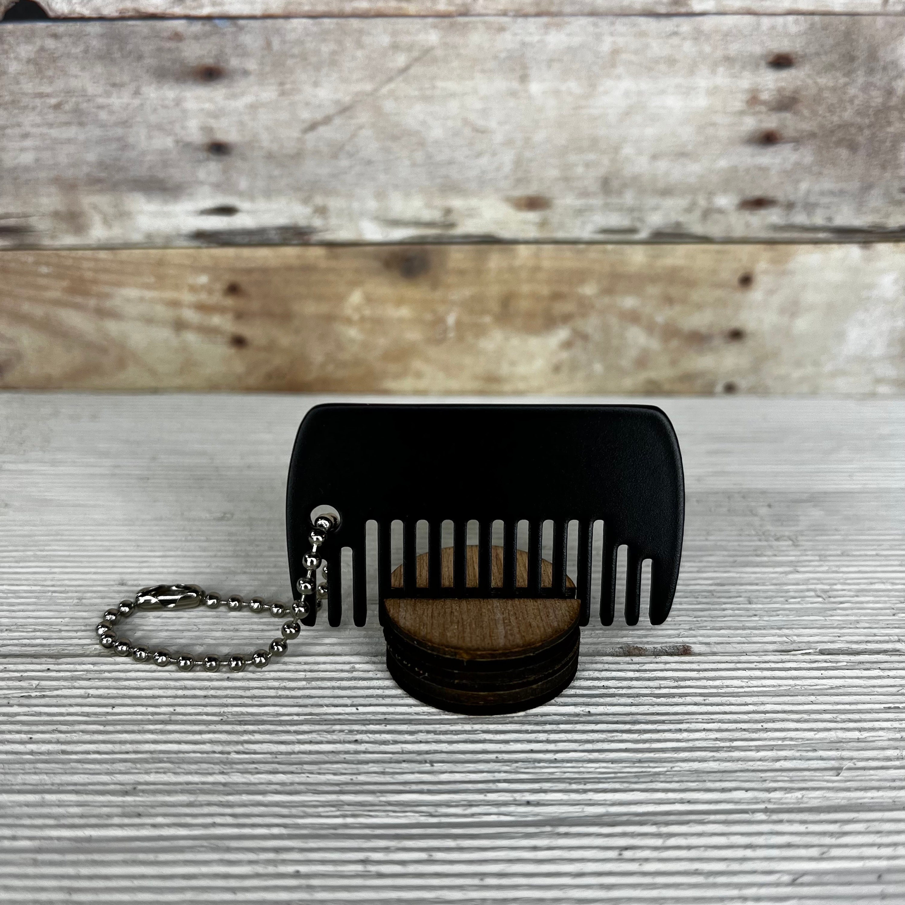 Custom Engraved Stainless Micro Beard Comb by Heircomb - Etsy