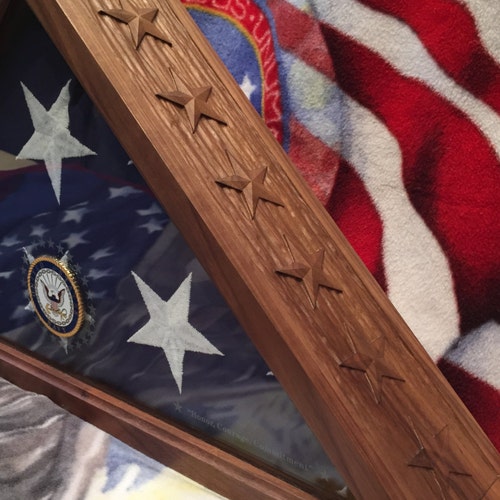 Custom 3D Carved Flag Boxes - Etsy