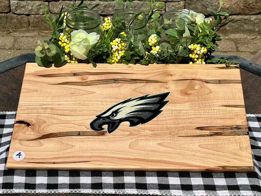 Eagles Epoxy Inlay Charcuterie Board - Etsy