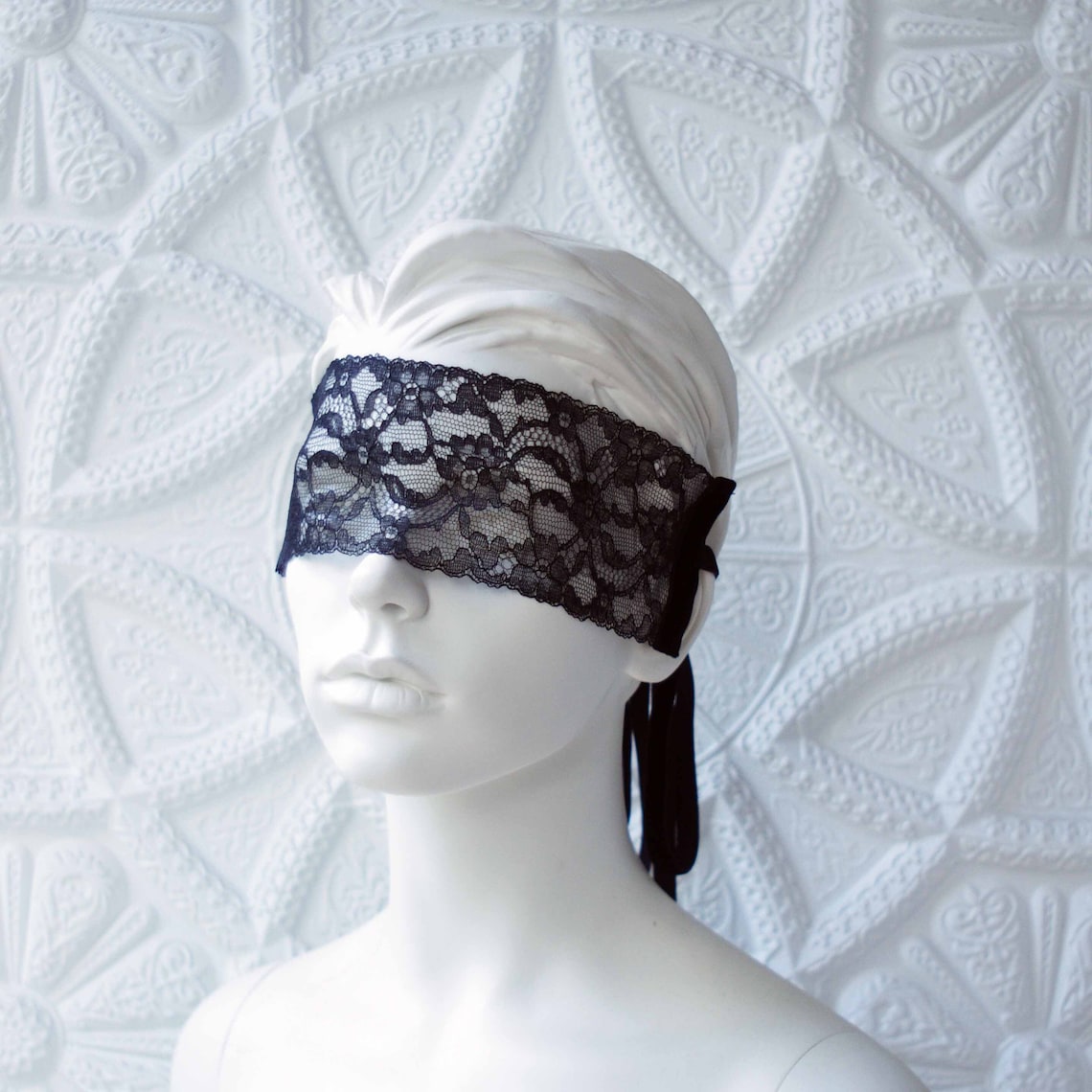 Black Lace Mask Blind Mask Party Mask Halloween Mask - Etsy