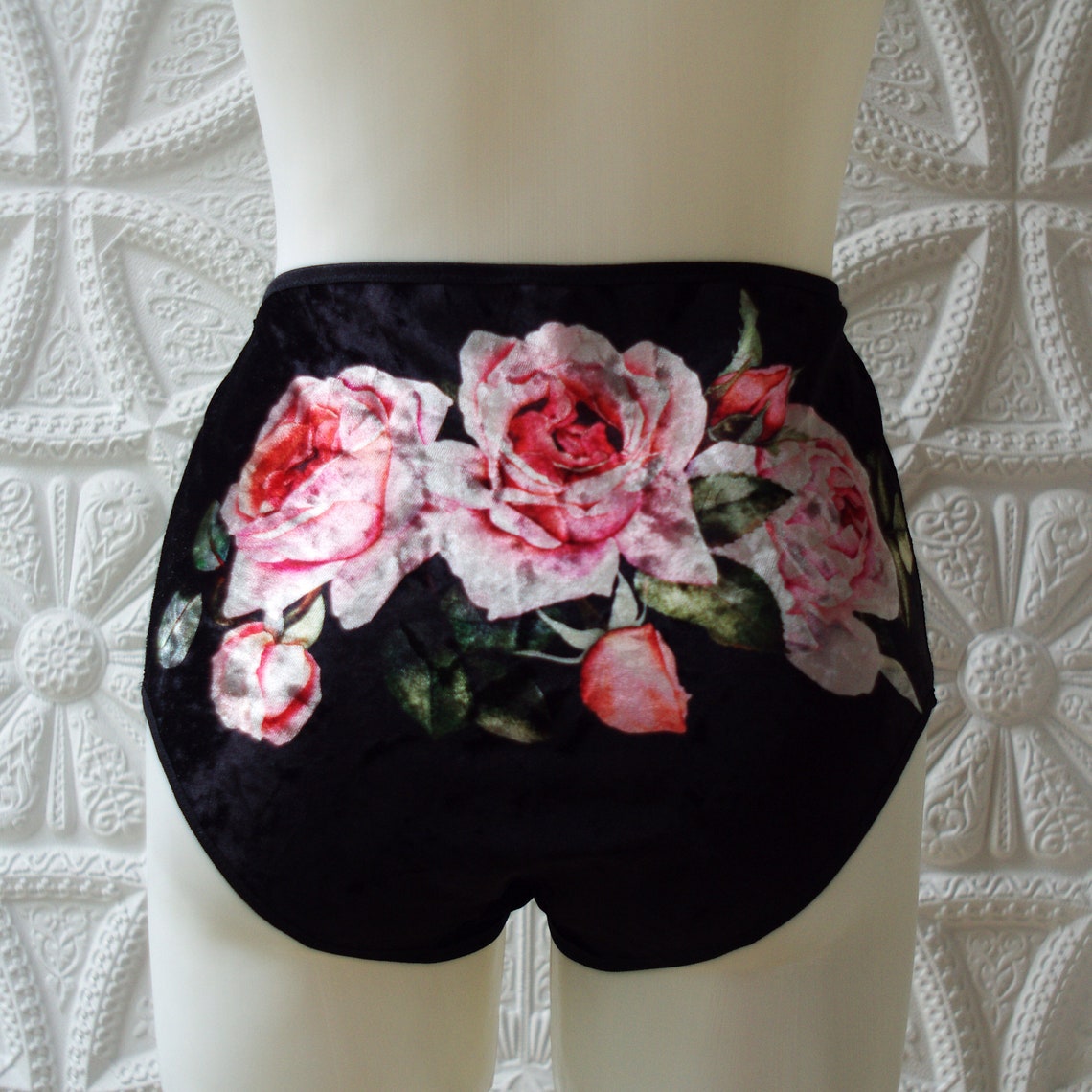 Burlesque Lingerie Velvet Briefs Sexy Lingerie Sexy - Etsy