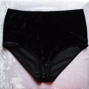 Burlesque Lingerie Velvet Briefs Sexy Lingerie Sexy | Etsy