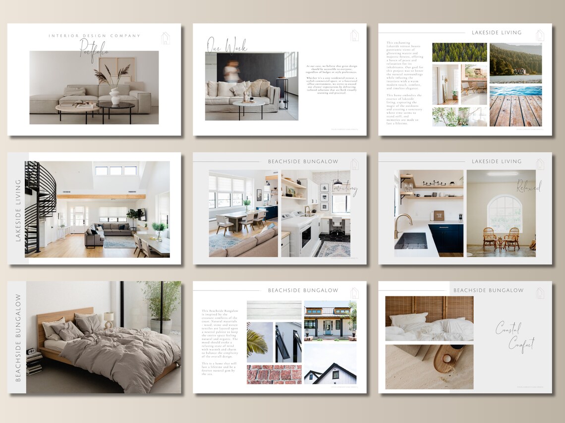 Ultimate Interior Designer Template Bundle Client Welcome Packet ...