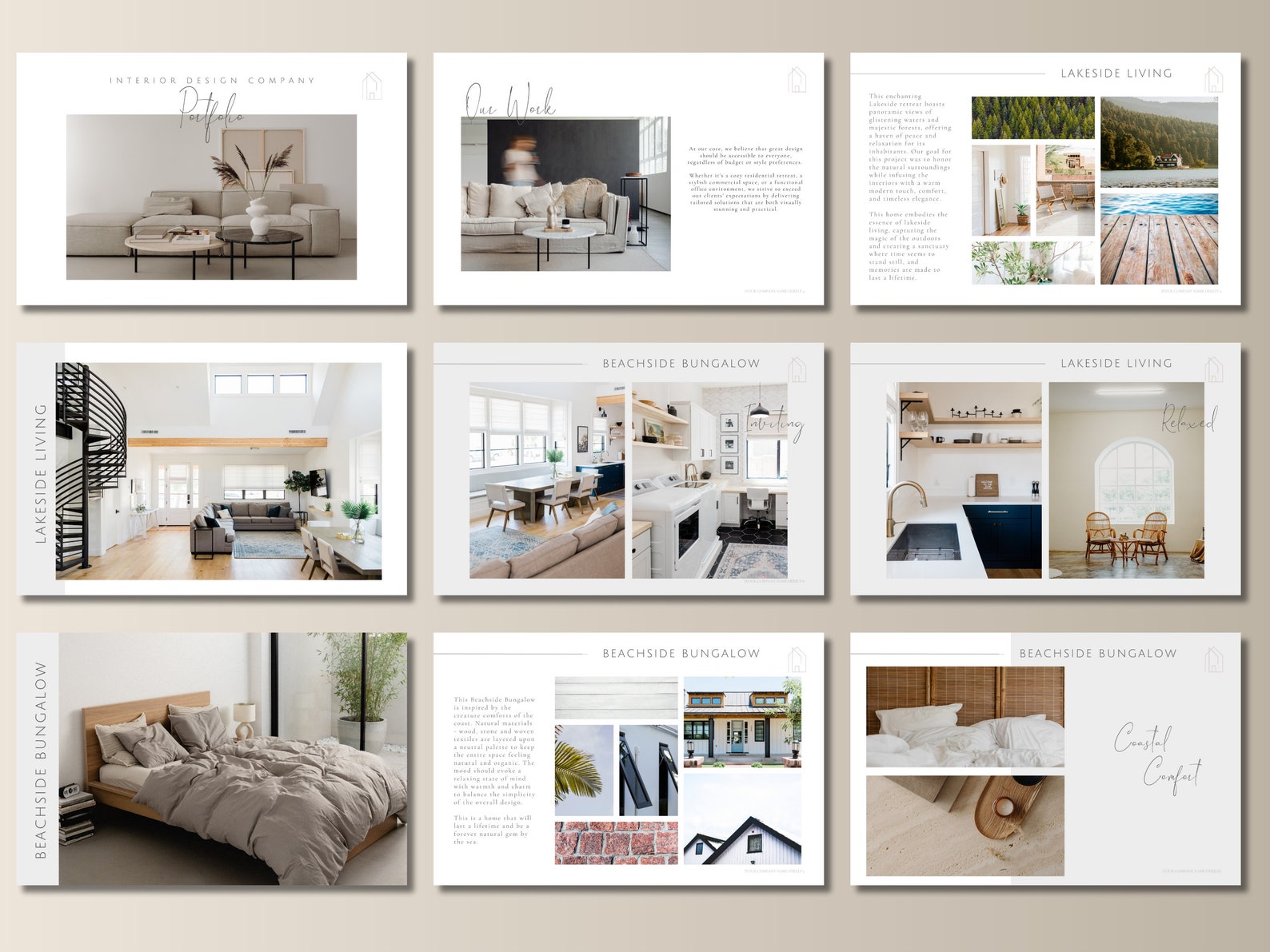 Ultimate Interior Designer Template Bundle Client Welcome Packet ...