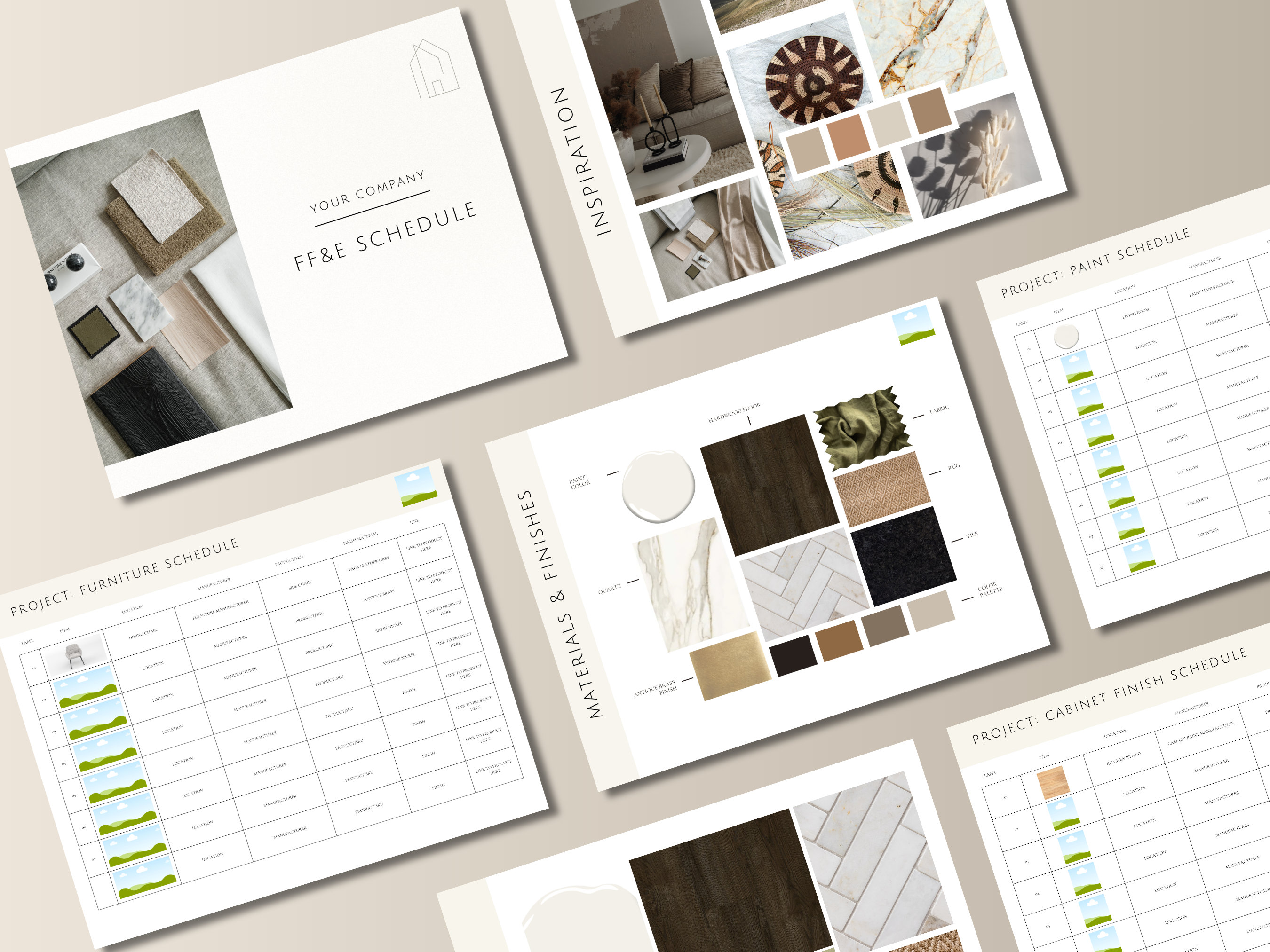 Ultimate Interior Designer Template Bundle Client Welcome Packet ...