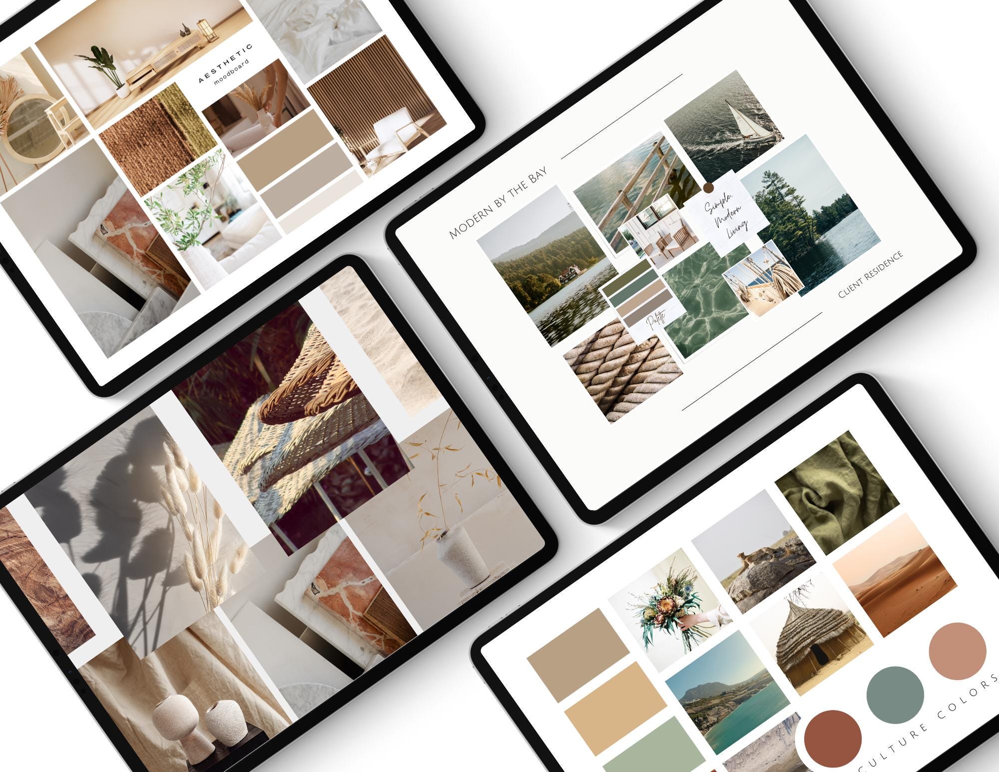 Interior Design Mood Board Kit | 34 Templates | Instant Download - Etsy