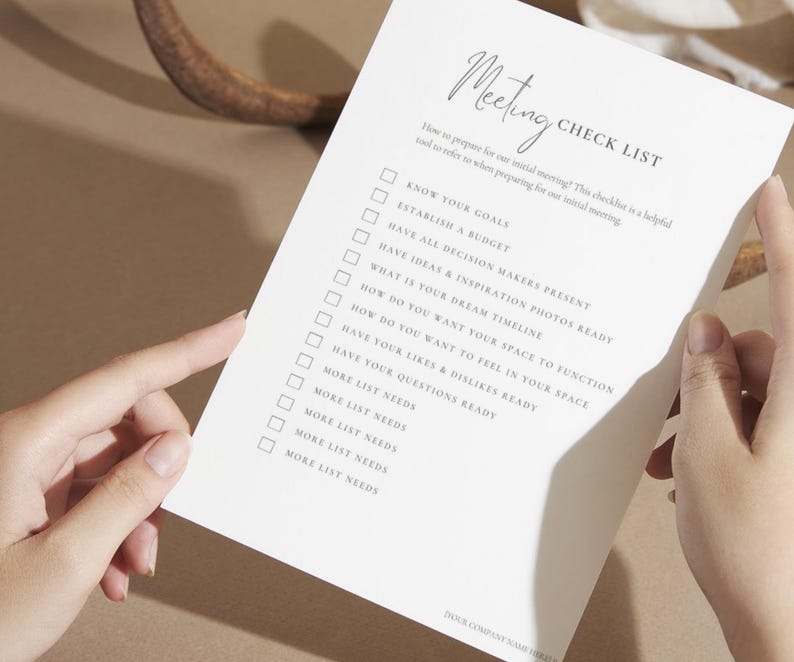 Interior Designer Client Welcome Packet | Editable Onboarding Template ...