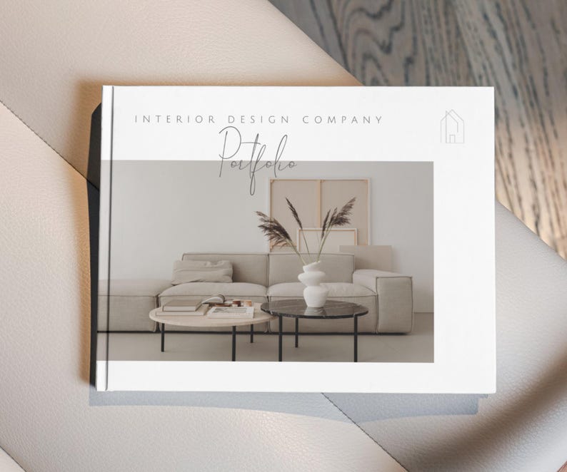 Interior Design Portfolio Template: 20 Customizable Pages (canva) - Etsy