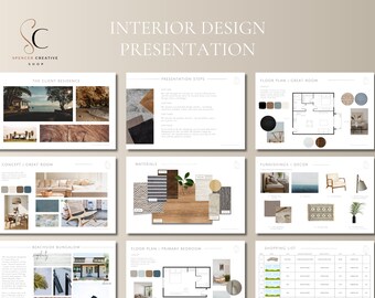 Client Presentation Template Interior Design Client Presentation Canva ...